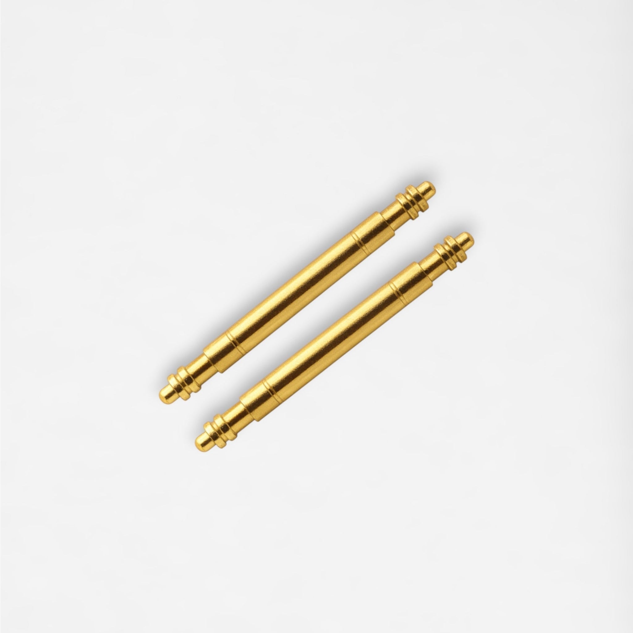 Horlogear | 20mm X 2.0mm Gold Spring Bars for Rolex Submariner 116618